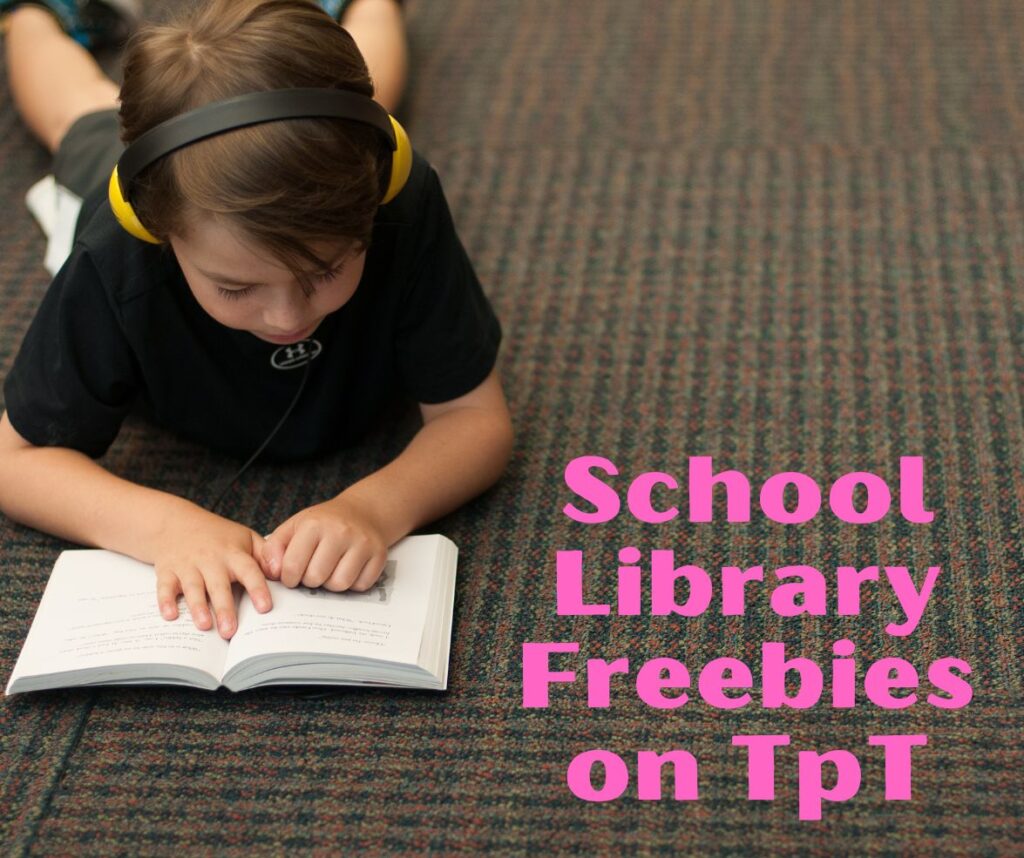 School Library Freebies on TpT! - So Blessed to Be a Teacher